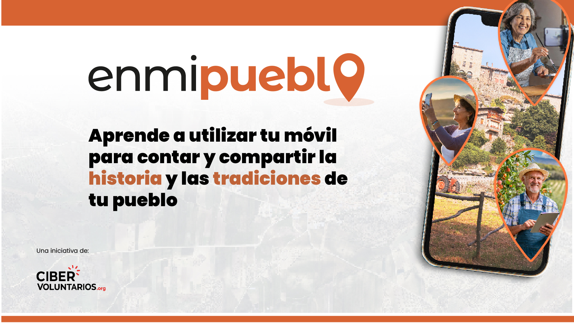 En mi pueblo, el programa que enseña a mayores a hacer vídeos para ...