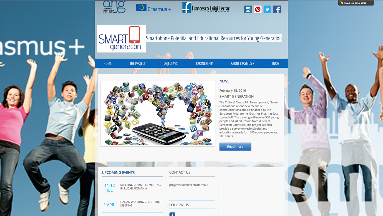 Presentamos la nueva web del proyecto Smart Generation