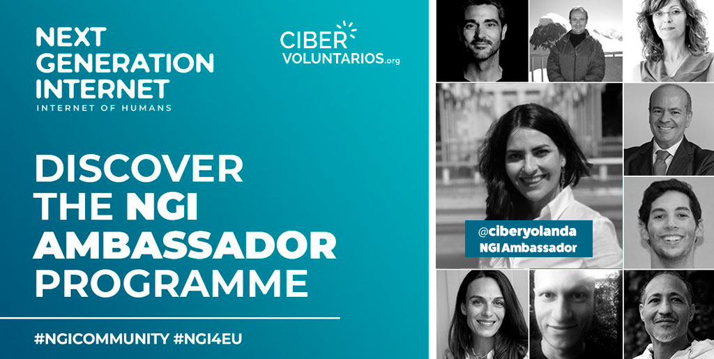 Fundación Cibervoluntarios elegida Next Generation Internet Ambassador